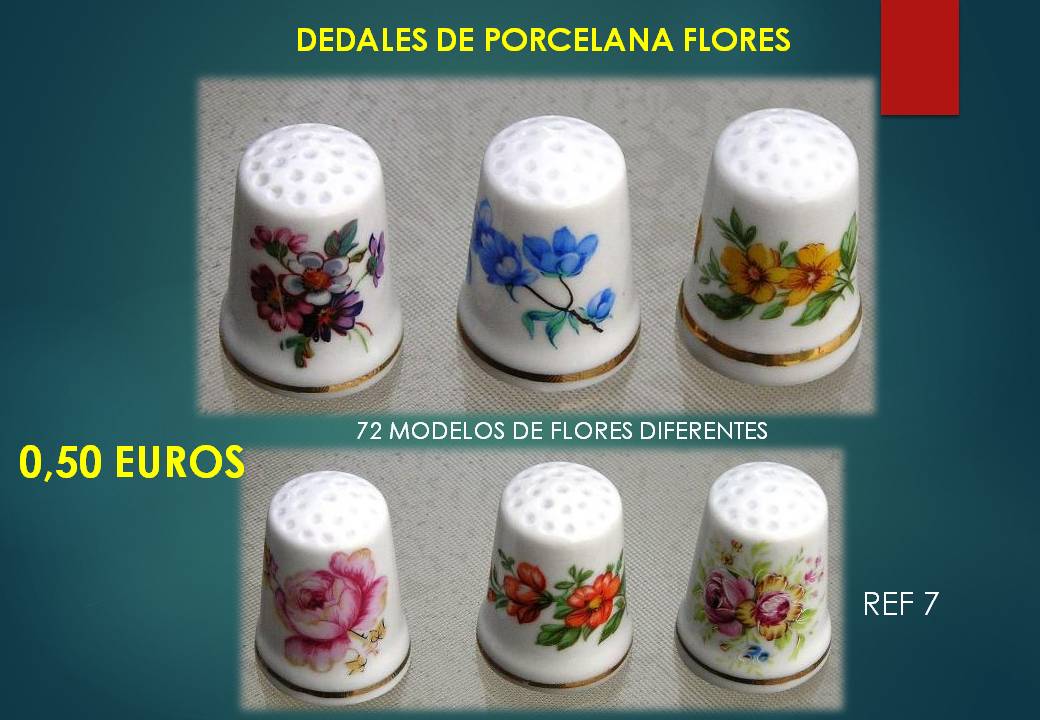 Dedales Jordi - Fabricación e importación dedales de porcelana, madera ...