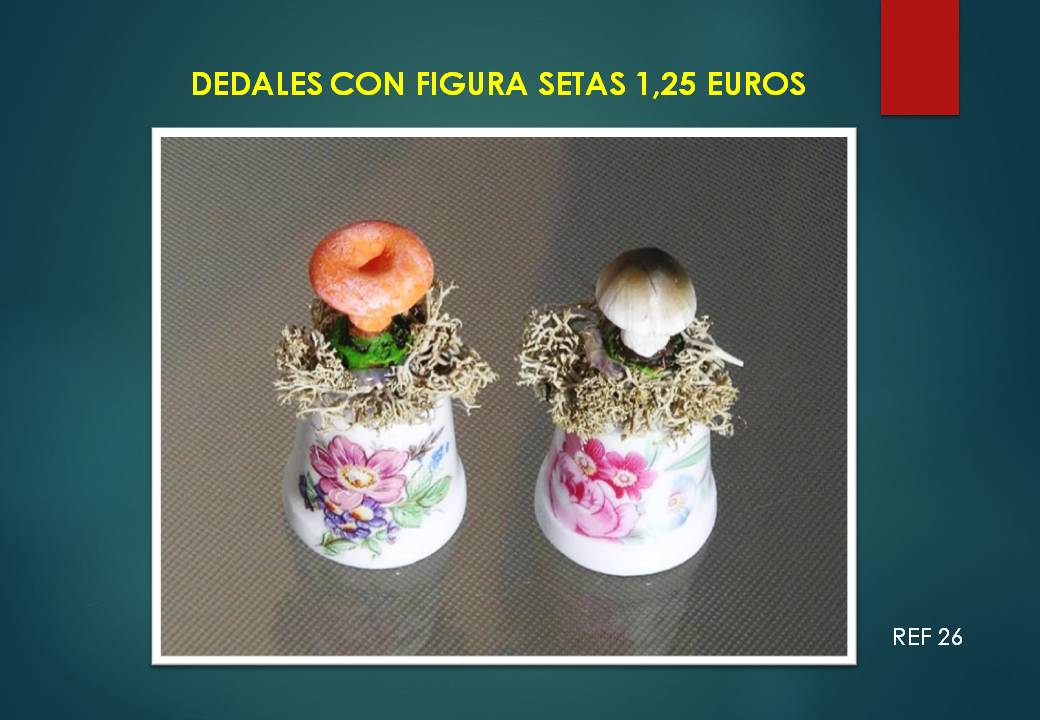 Dedales Jordi - Fabricación e importación dedales de porcelana, madera ...